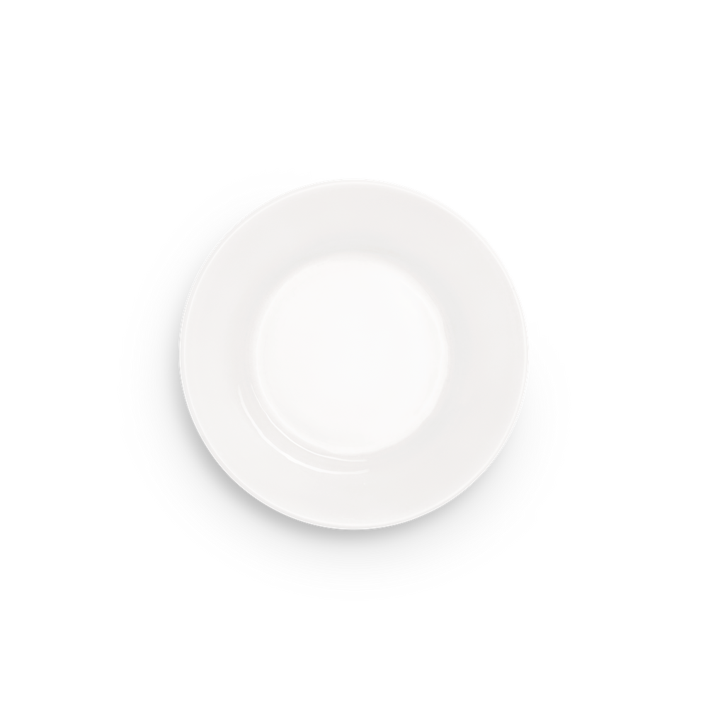 Basic Plate 21 cm White